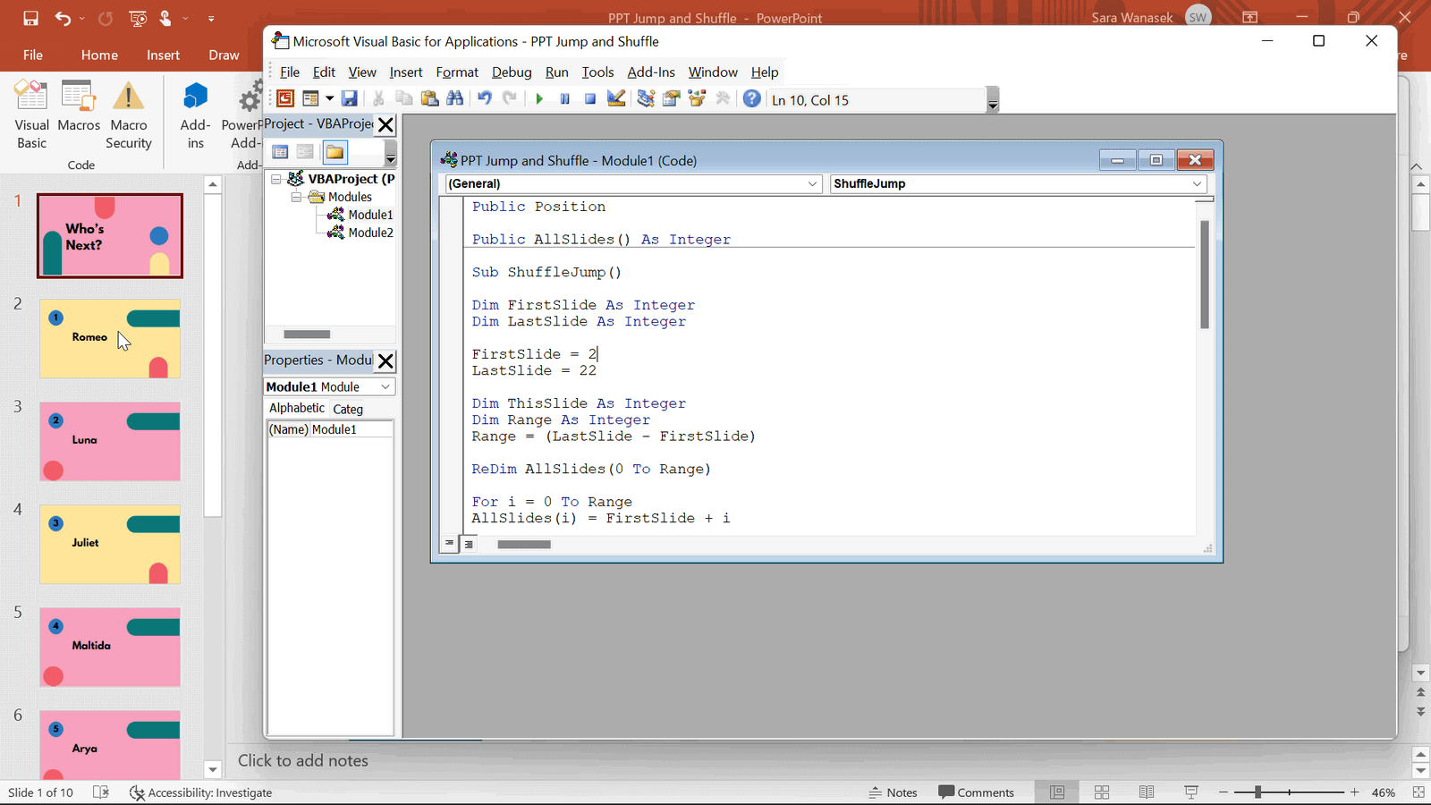 Cara Kocok Slaid PowerPoint Secara Rawak | ClassPoint